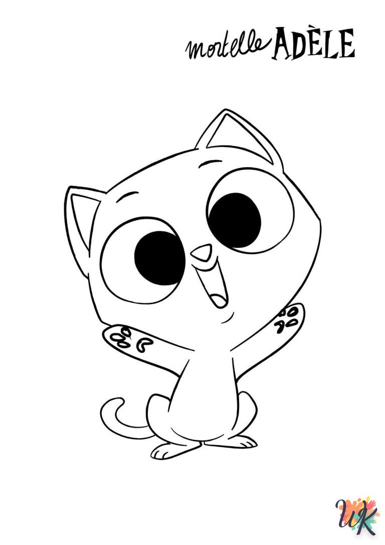Coloriage Mortelle Adèle à imprimer - Collection gratuit