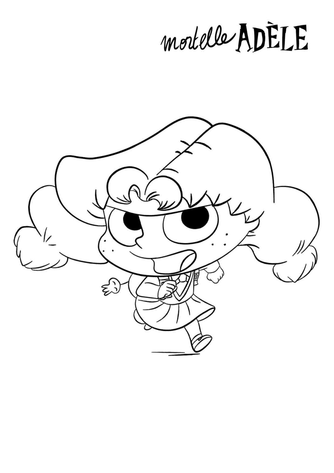 Coloriage Mortelle Adèle à imprimer - Collection gratuit